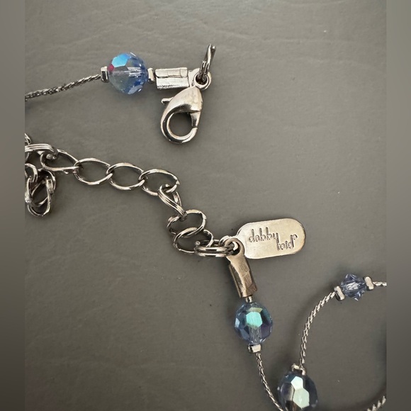 Dabby Reid | Jewelry | New Dabby Reid Blue Crystal Heidi Necklace ...